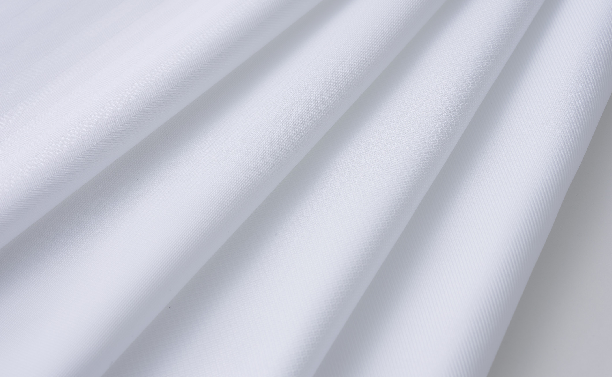 CANCLINI EASY CARE COTTON ホワイトドビーシャツ | オーダースーツのFABRIC TOKYO